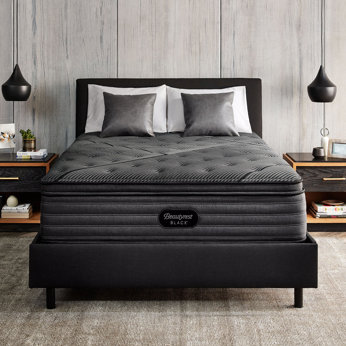 Black beautyrest pillow store