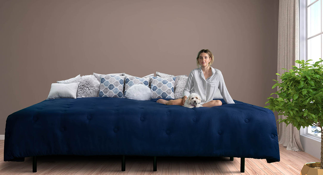 The Family Bed - Big Enough for the Whole Household (Pets Included ...